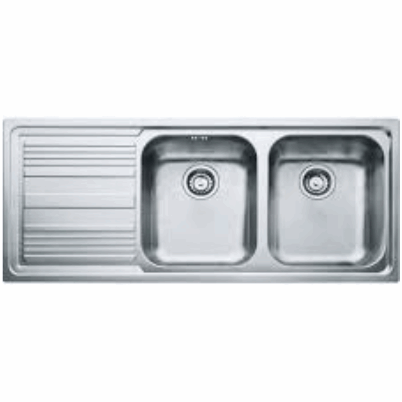 Double Bowl Drainboard Sink